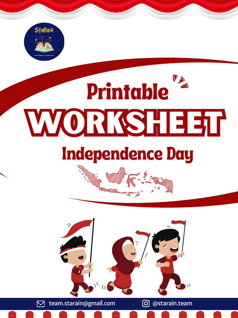 Worksheet Kemerdekaan Starain - 2 | PDF