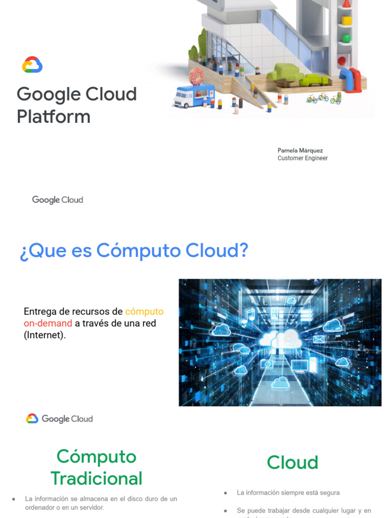 Introduccion Google Cloud Platform | PDF | Computación en la nube | Computación distribuída
