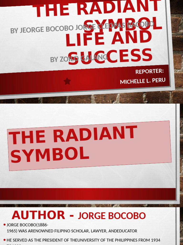 The Radiant Symbol LIFE and SUCCESS 2 | PDF | Philippines