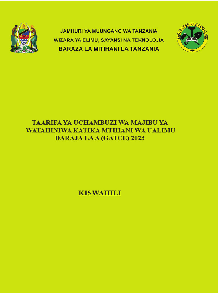 Ki Swahili | PDF