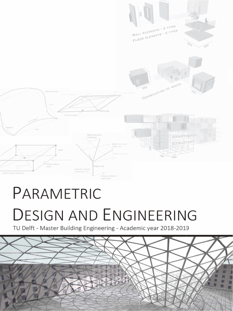 Booklet Parametric Design and Engineering 2018-2019 - 1552451976 | PDF