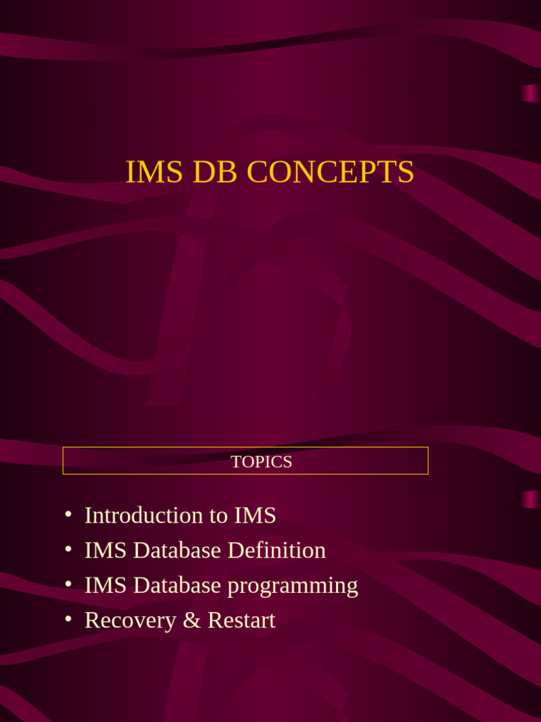 Ims Db Concepts | PDF | Databases | Database Transaction