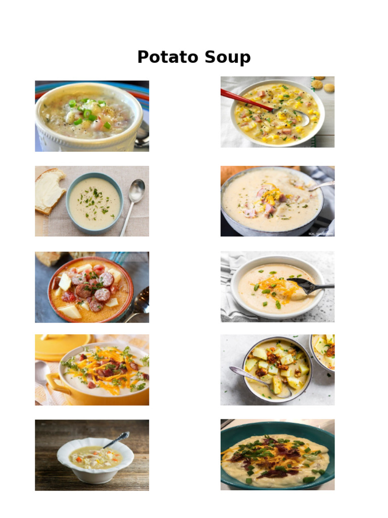 Potato Soups | PDF
