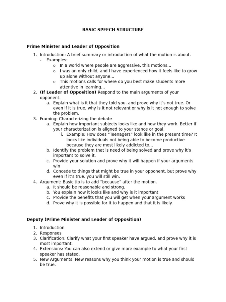 RHETORICS Debate Material 1 | PDF | Framing (Social Sciences) | Argument