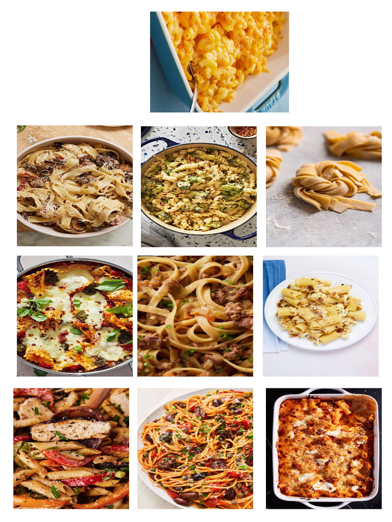 Pasta Pictures | PDF