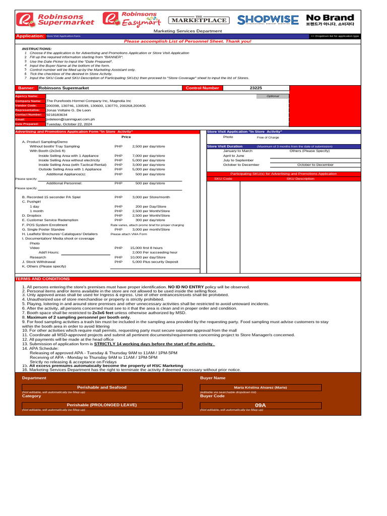 Sva- The Purefoods Hormel Company Inc | PDF