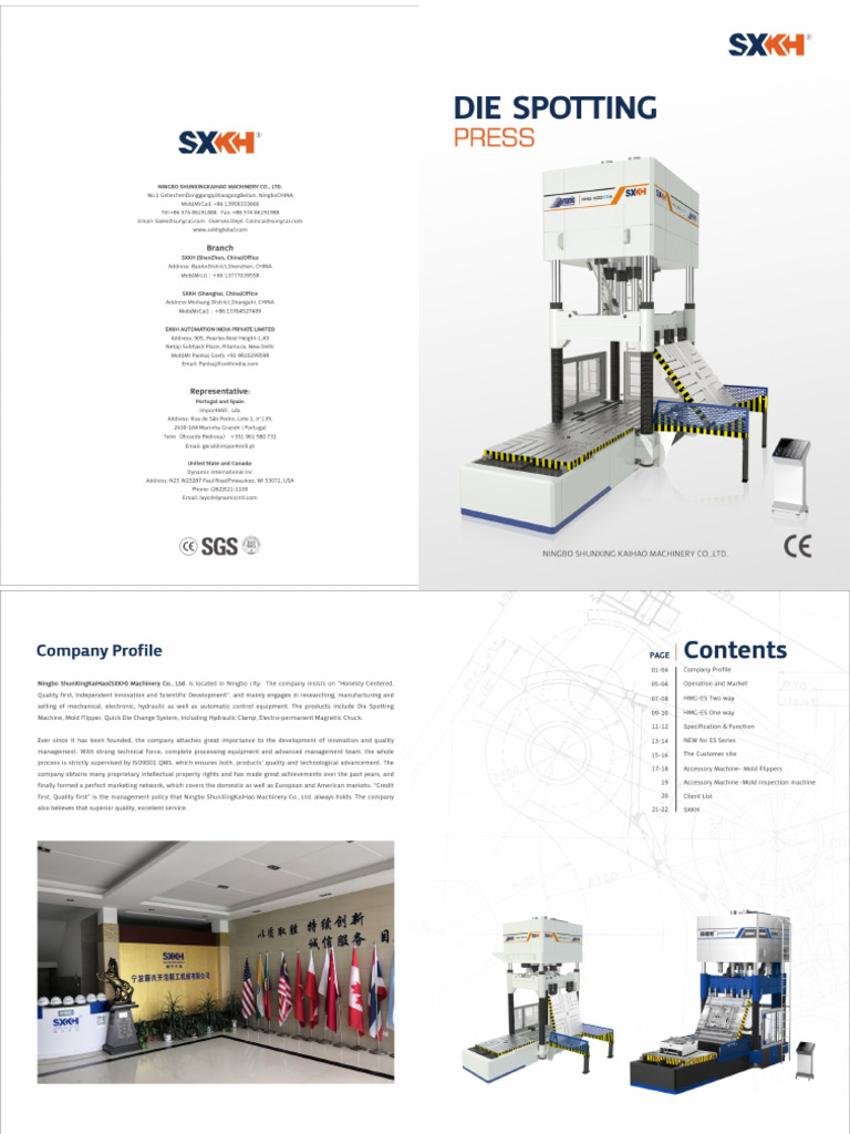 ES Version Die Spotting Press | PDF