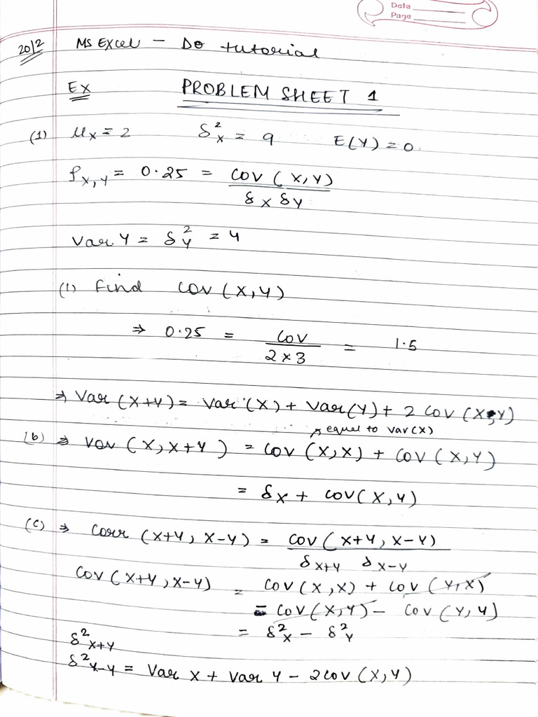 1 Maths Time Series | PDF