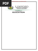 Memo 2025 Baseline Test Grade 10 Mathematics | PDF