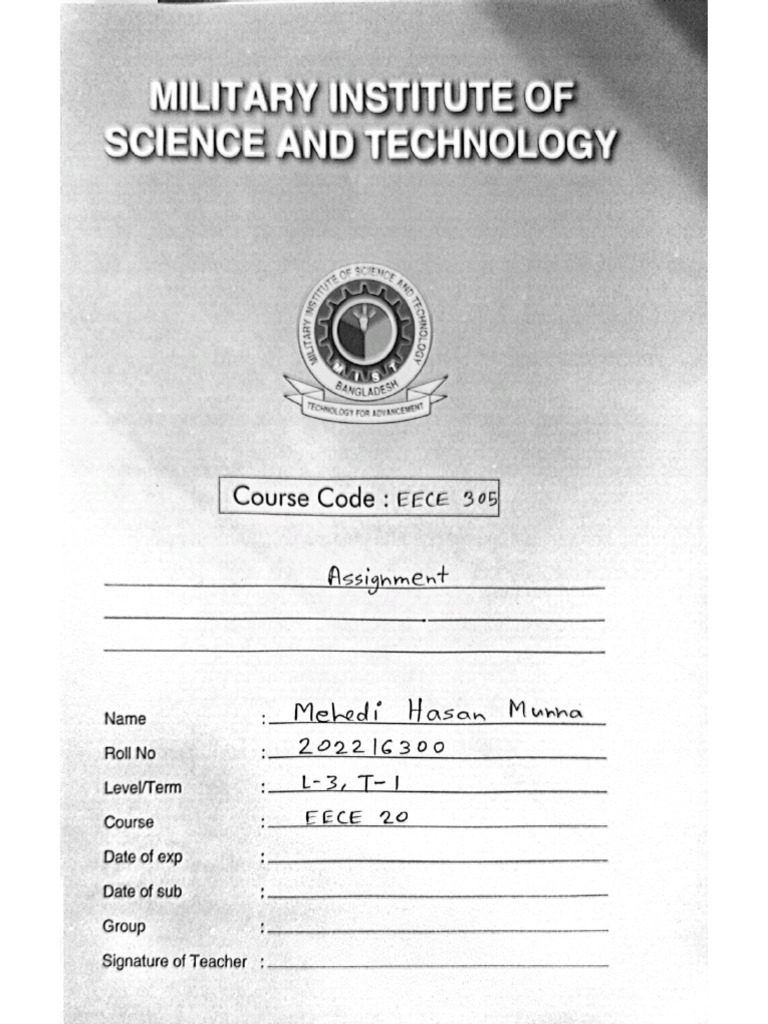 305 Assignment of ct3 | PDF