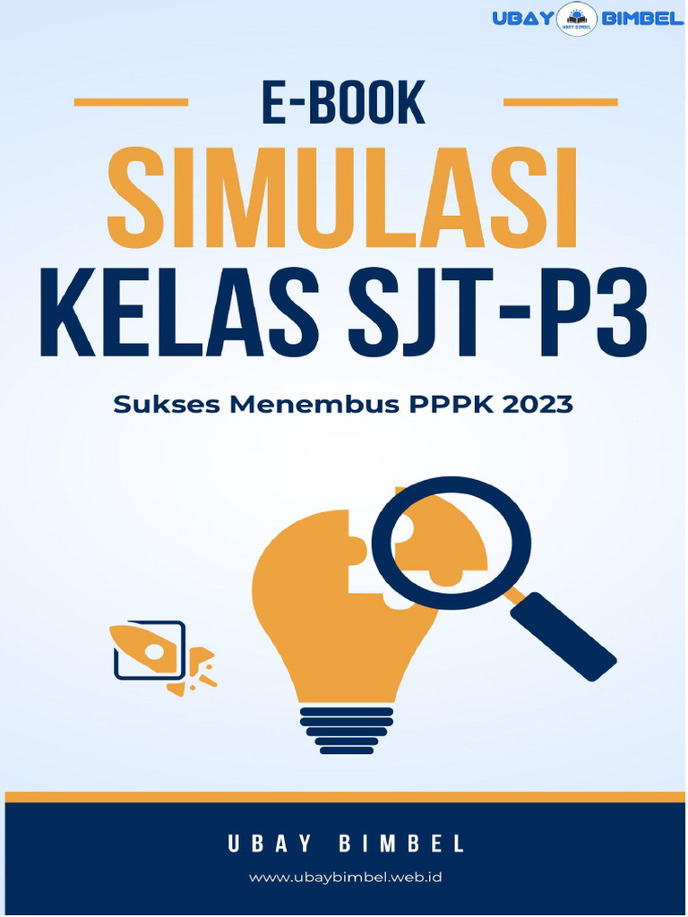 Simulasi 1 - SJT-P3 - UBAY BIMBEL | PDF