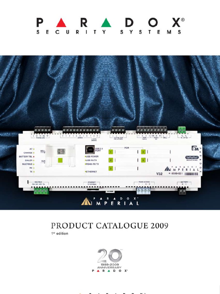 Paradox Catalogue 2009 V1.0 Low-Res | PDF | General Packet Radio ...