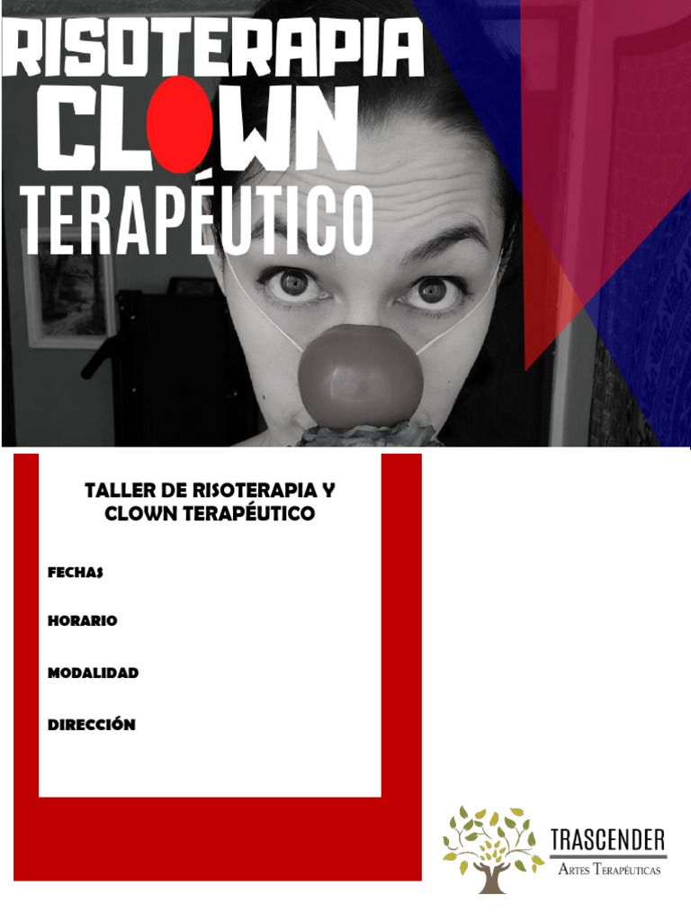 Taller de Risoterapia y Clown Terapéutico | PDF | Sicología | Cuidado de la salud