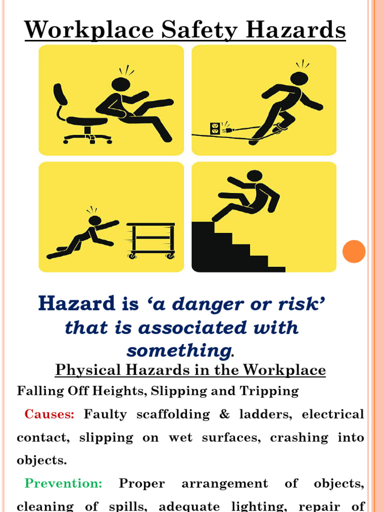 Physical Hazards In The Workplace