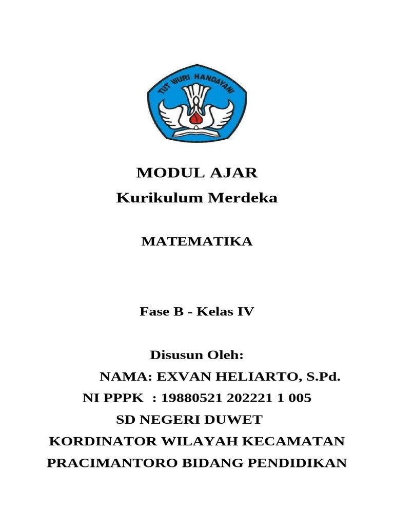 MA - BAB 1 MATEMATIKA Kelas 4 | PDF
