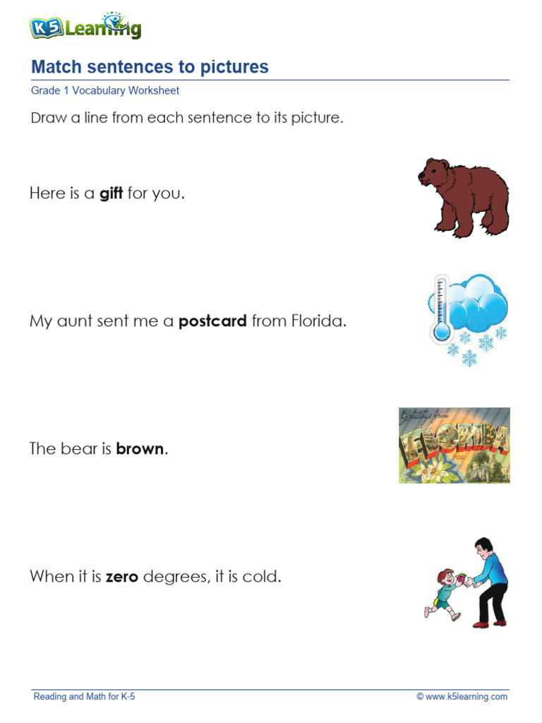 Grade 1 - Vocab | PDF | Vocabulary