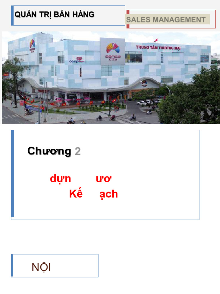 C 2 Xay Dung Chuong Trinh KH Ban Hang | PDF