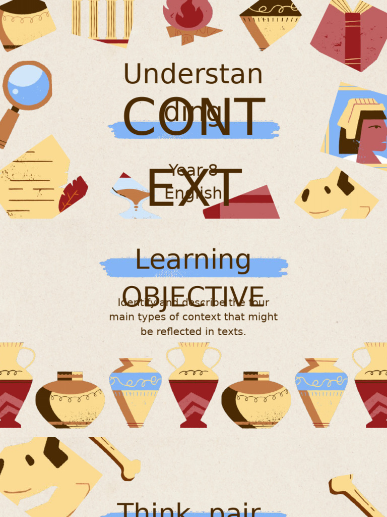 Understanding Context in English Educational Presentation in Bold ...