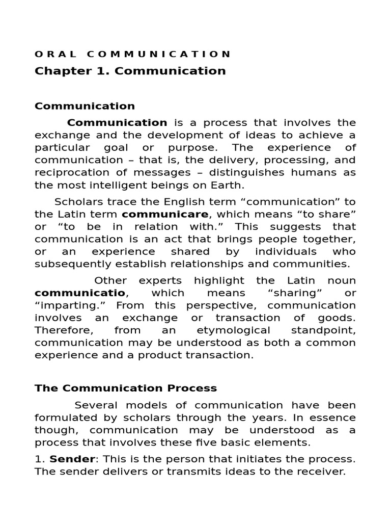 Oral Communication | PDF | Communication | Public Speaking
