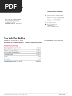 Bank Details Format | PDF | Banking