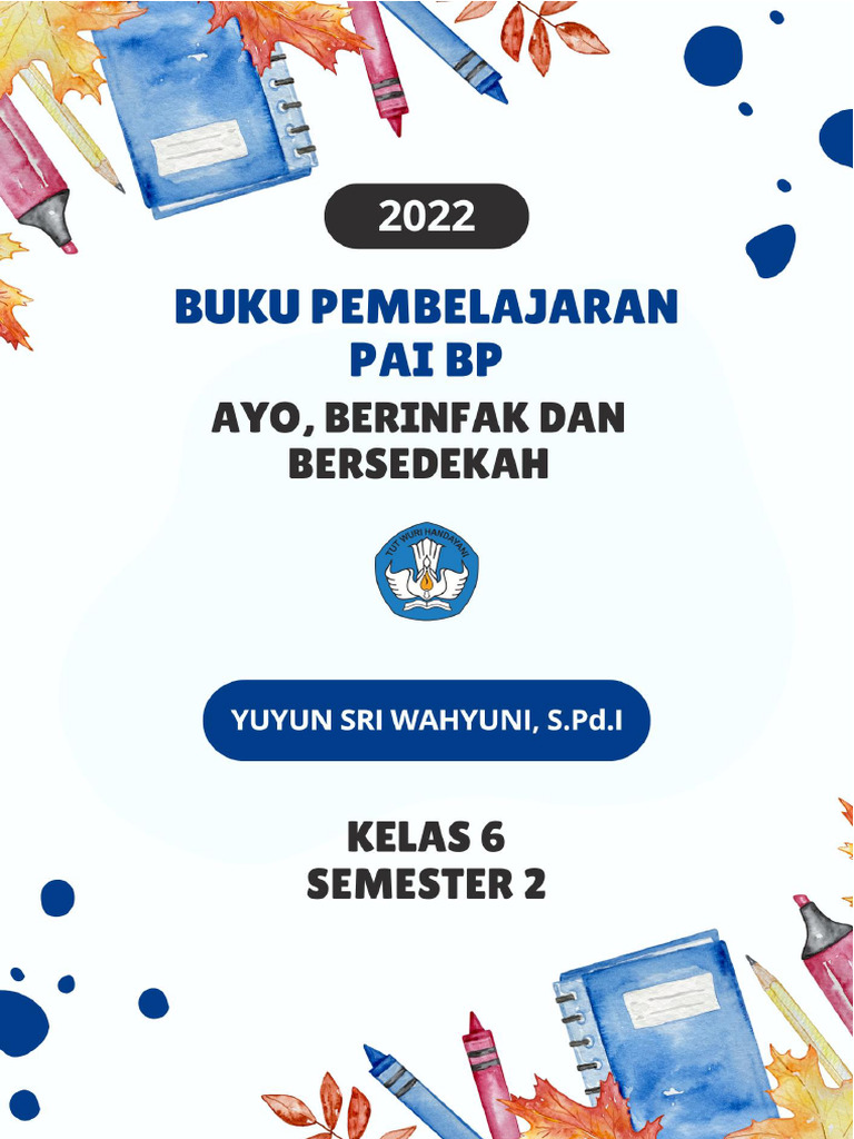 Buku Bu Yuyun Ayo, Berinfak Dan Bersedekah Kelas VI Semester 2 | PDF