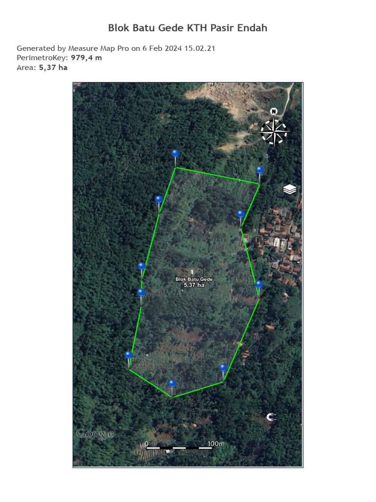 Blok Batu Gede KTH Pasir Endah | PDF