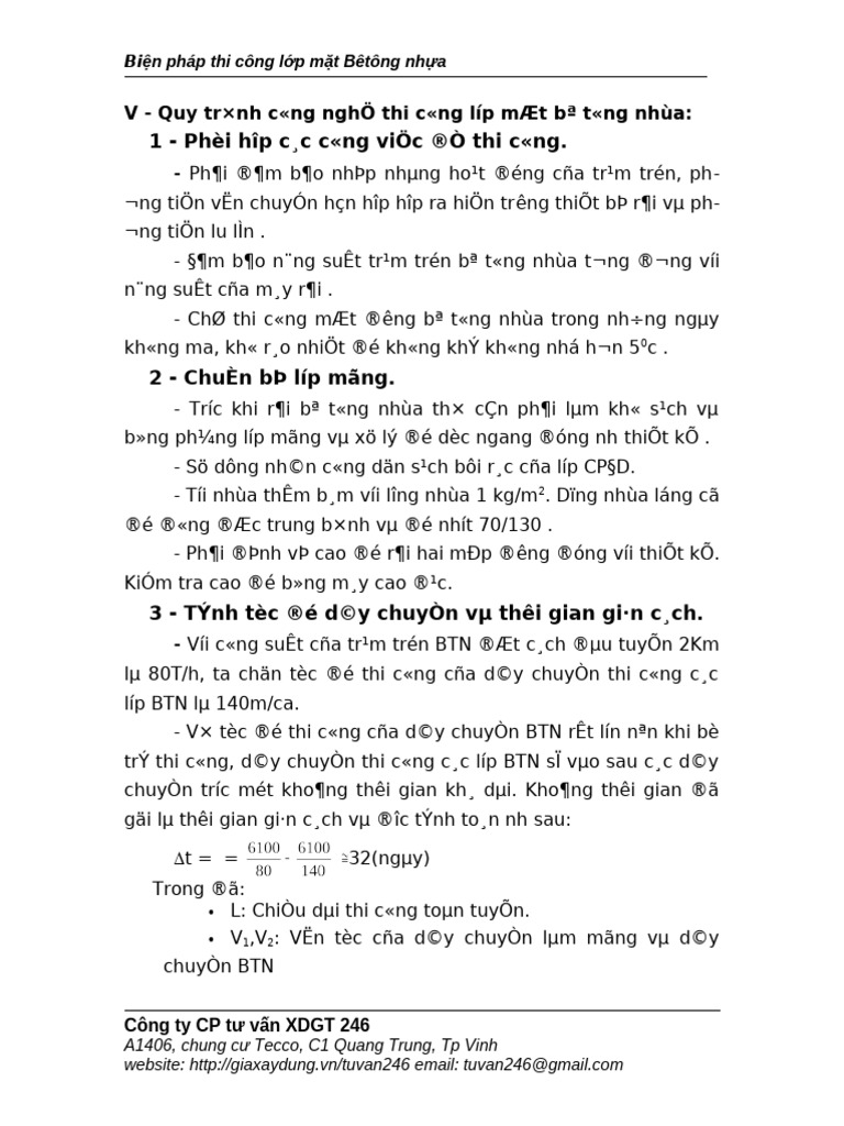BPTC Be Tong Nhua-Tuvan246 | PDF