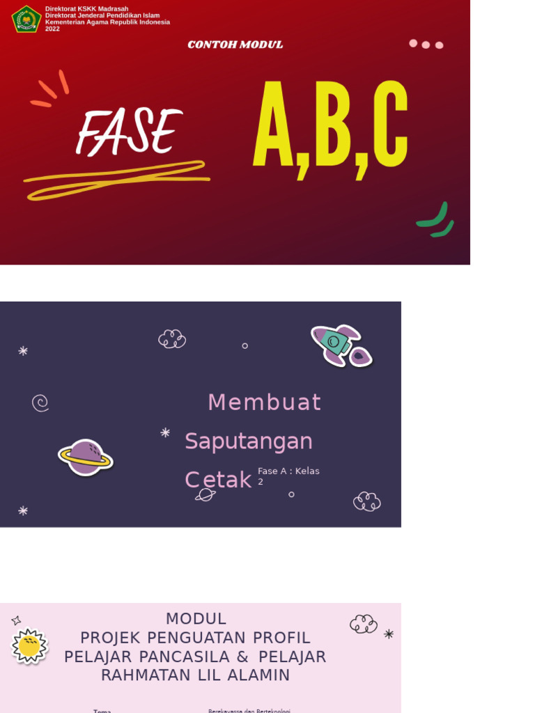 Contoh Modul P5PPRA Fase ABC Ok Kirim Rev | PDF