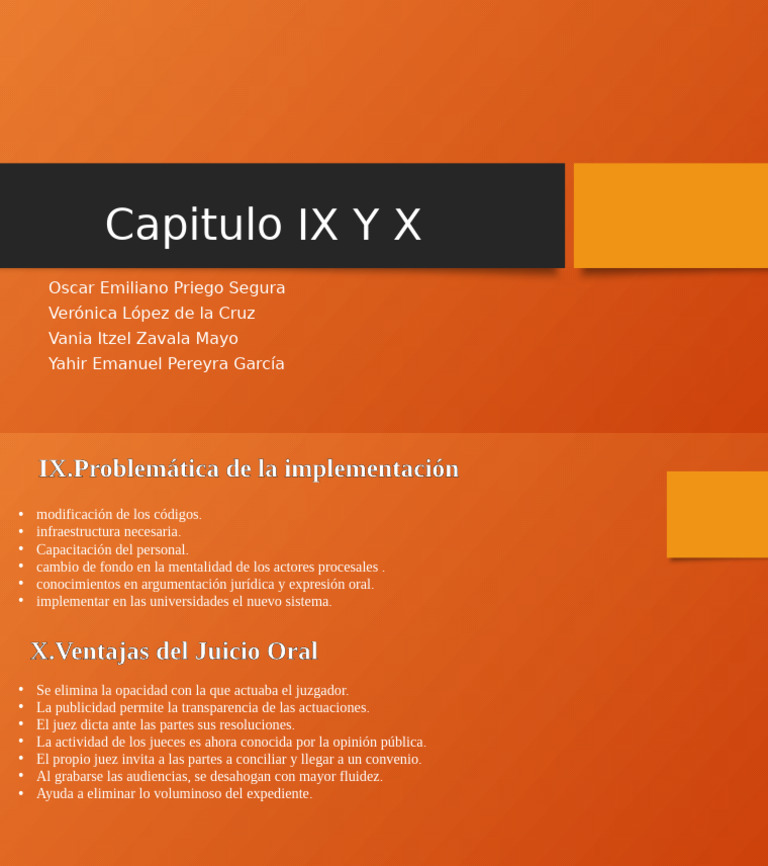 Desafíos Y Beneficios Del Juicio Oral Pdf