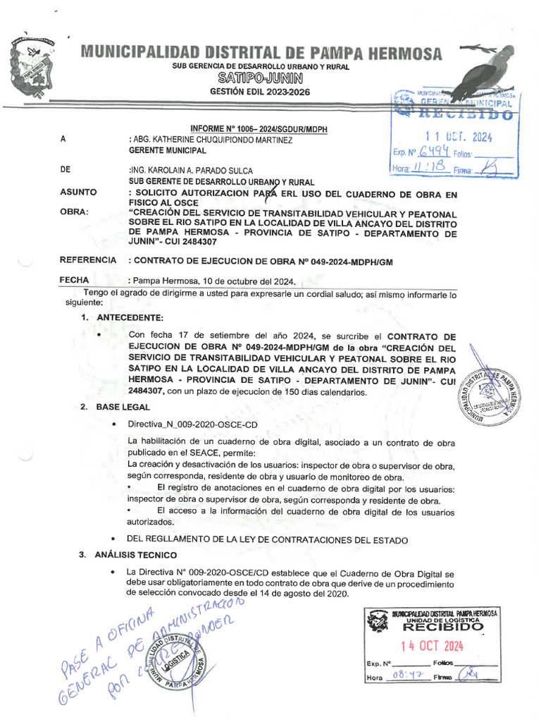 Informe 997 2024 Sgdur MDPH | PDF