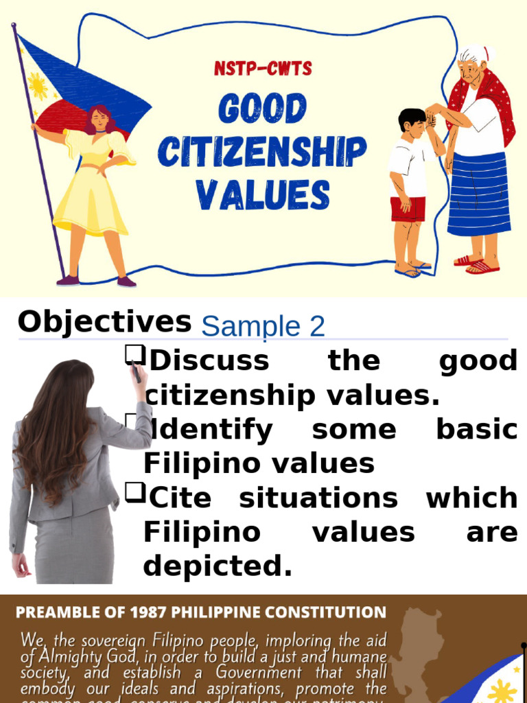 NSTP Good Cetizenship Values | PDF | Ten Commandments | Faith