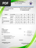 Tpad Summary Template | PDF