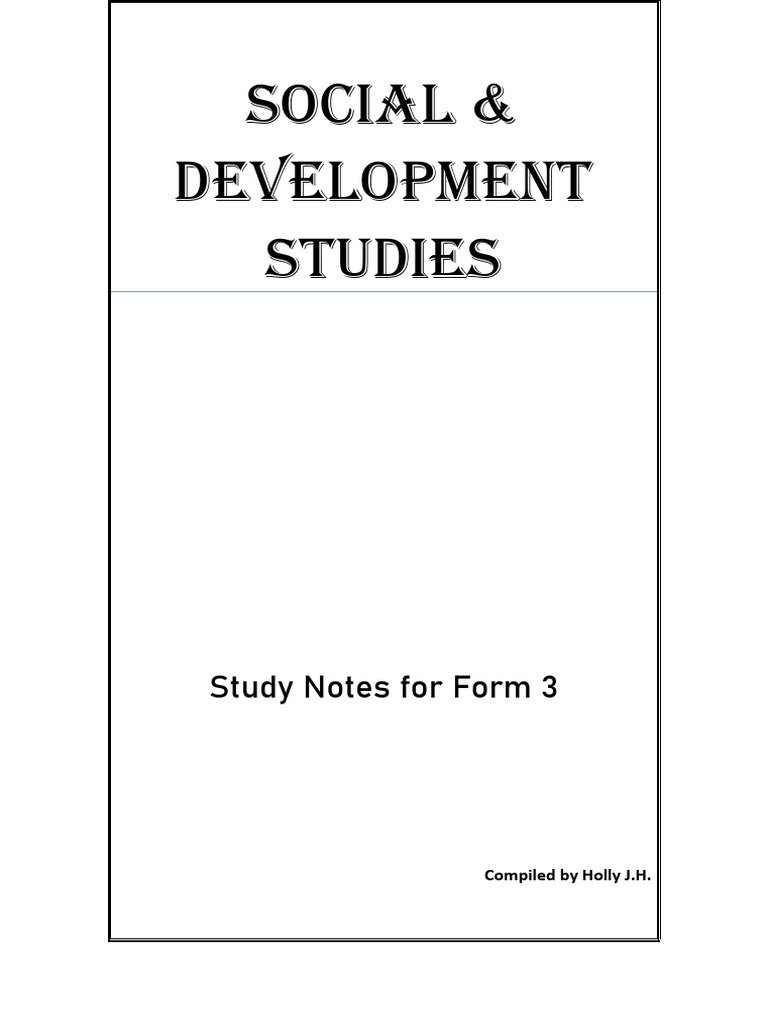 Form 3 Social Studies | PDF | Taxes | Value Added Tax