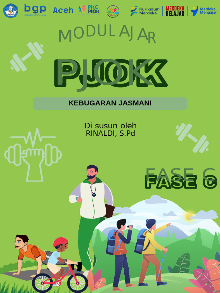 Modul Ajar Kebugaran PKG Pjok Backward Design | PDF