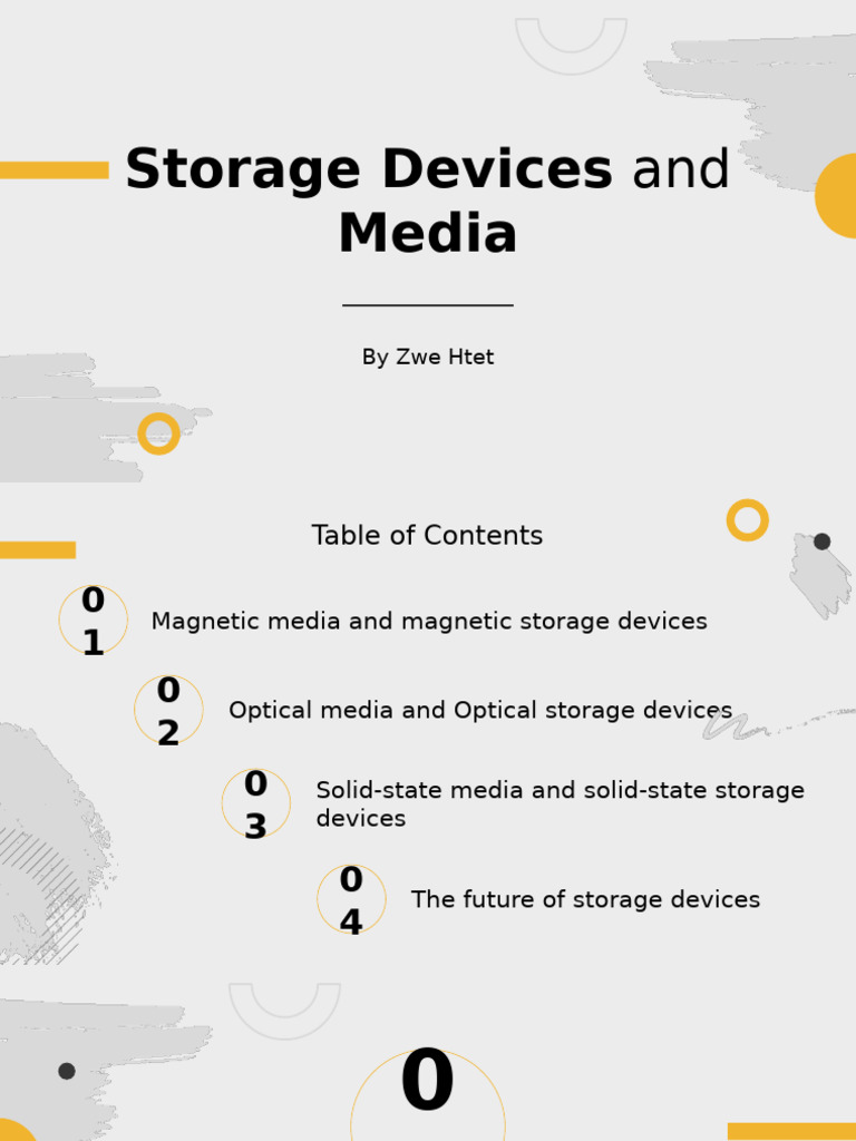 3.1 Magnetic Media and Magnetic Storage Devices | PDF | Computer Data Storage | Hard Disk Drive