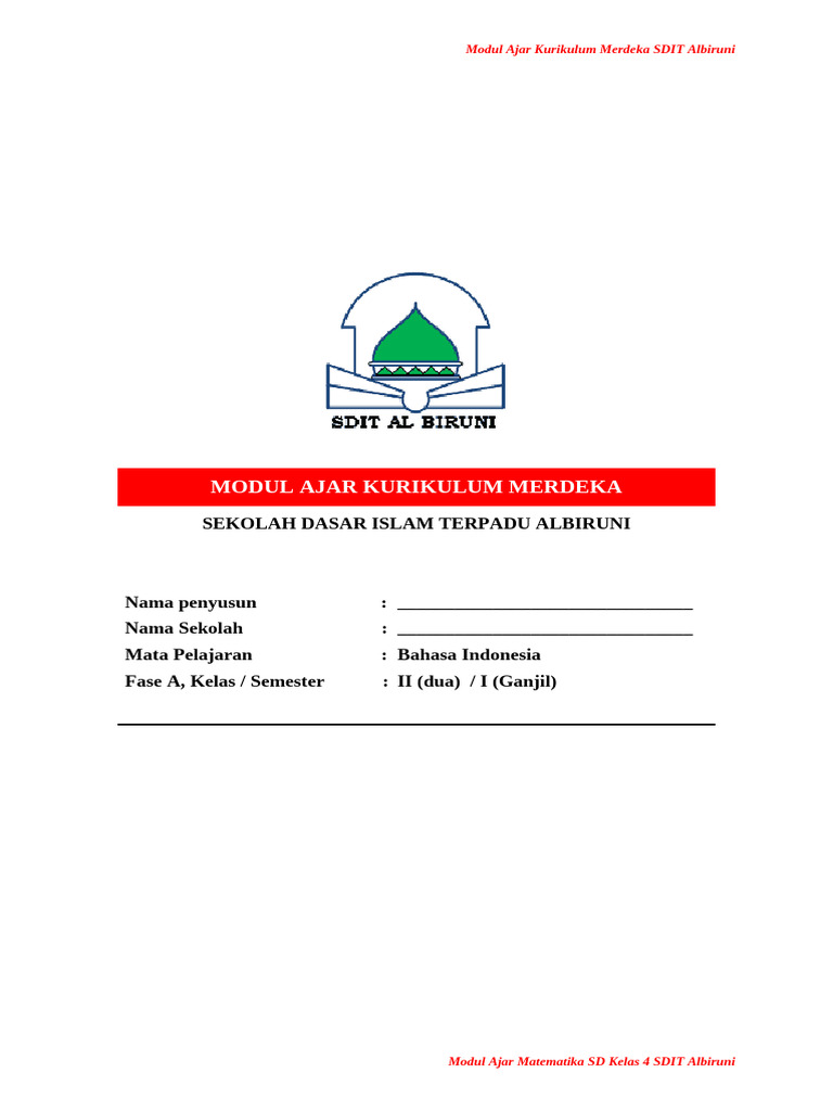 Modul Ajar RPP Kumer Fix | PDF