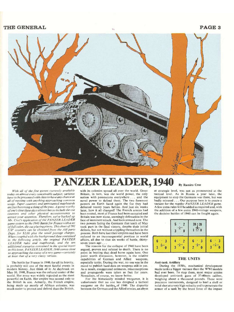 ARTICLE- Panzer Leader 1940 article | PDF