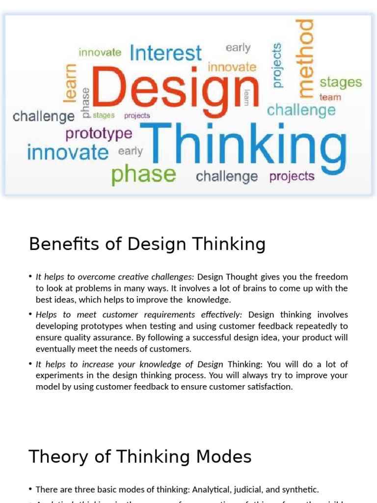 DESIGN THINKING M4 | PDF | Thought | Creativity