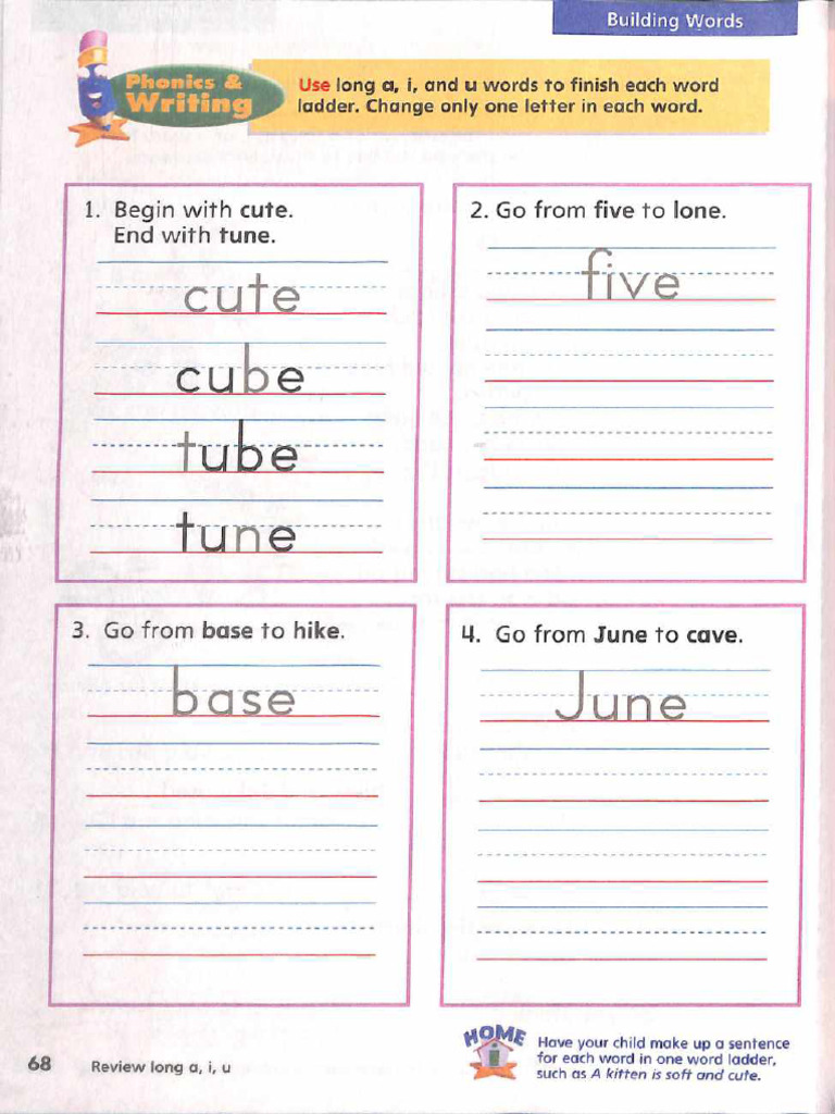 Phonics Level B P69-P84 | PDF