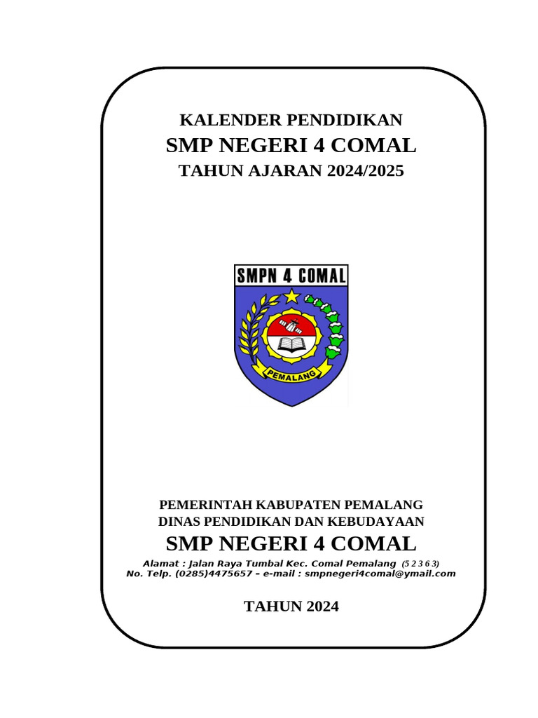 Kaldik 2024-2025 | PDF