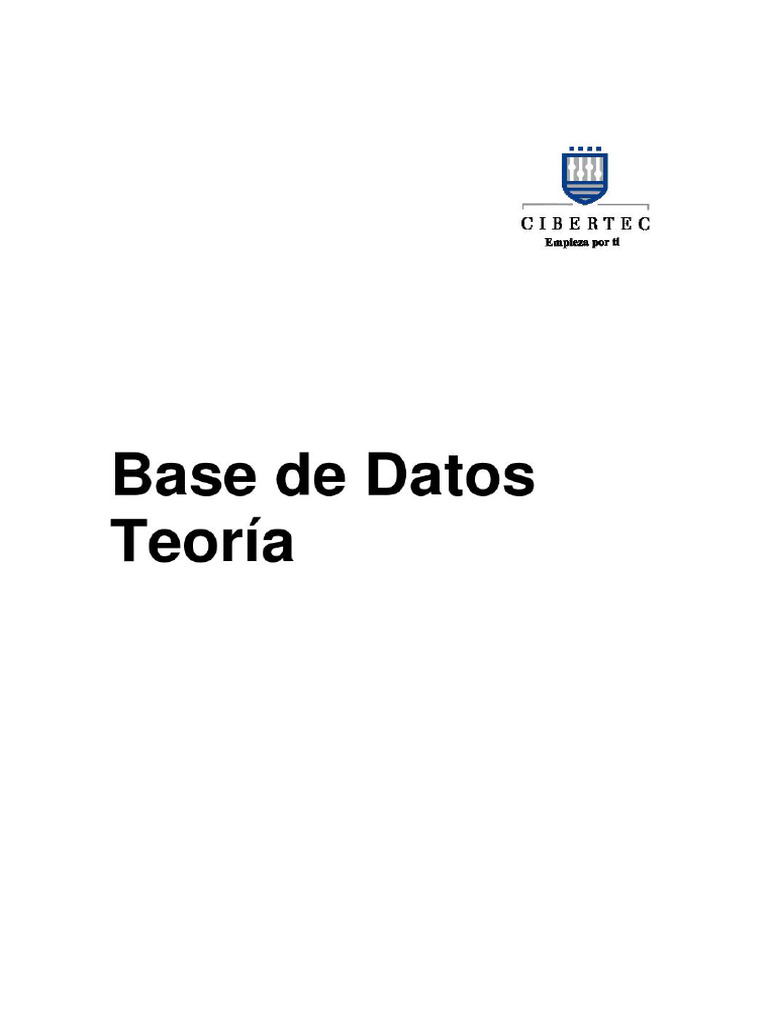 Libro Base de Datos II | PDF