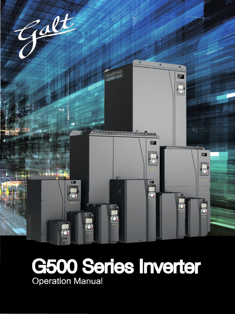 Galt g500manual | PDF | Power Inverter | Mains Electricity