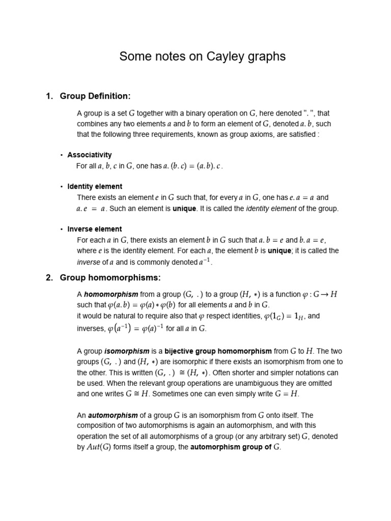 Algebraic Graph | PDF | Group (Mathematics) | Discrete Mathematics