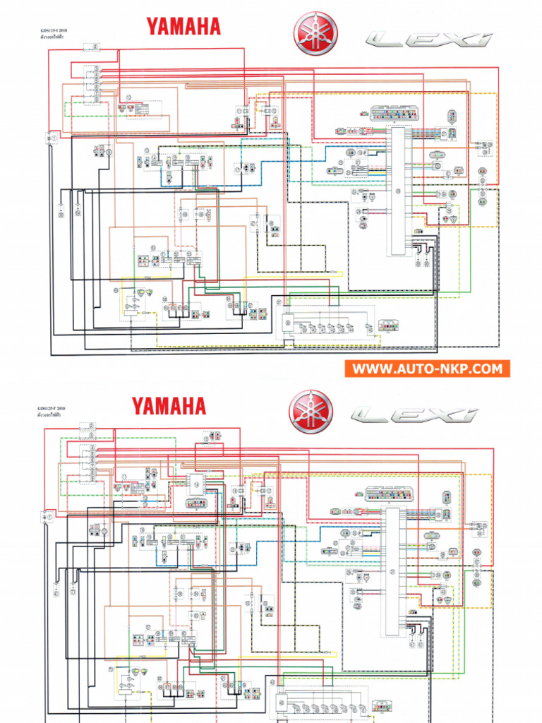 Wiring Yamaha Lexi | PDF