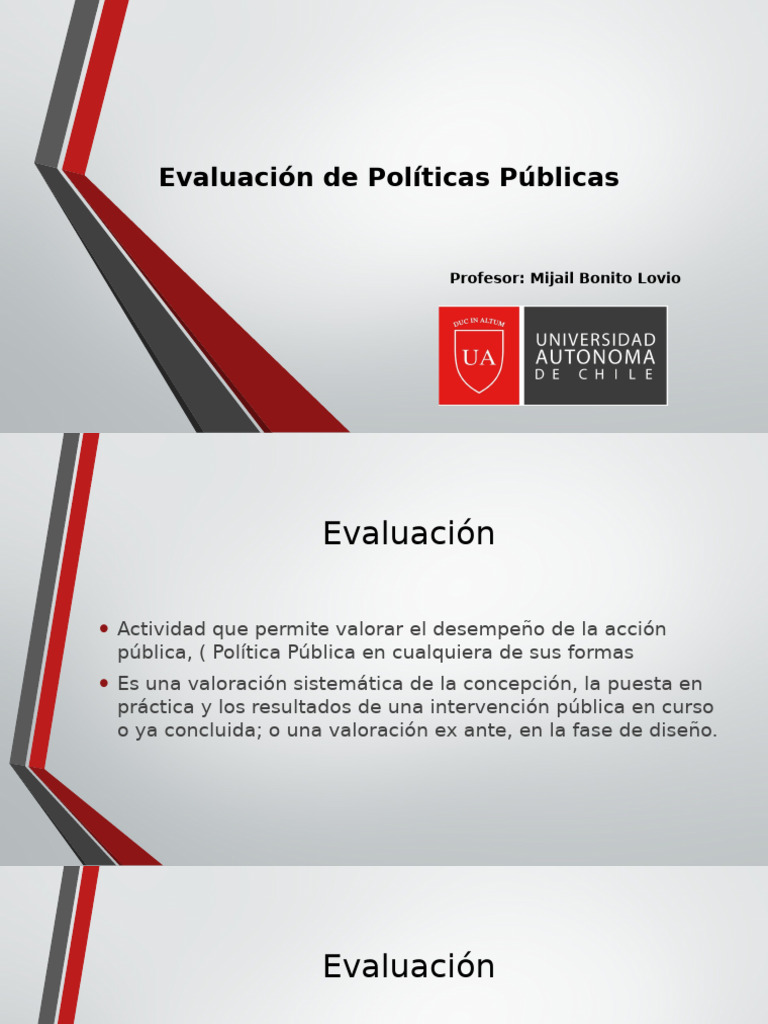 Unidad 2 PPT I para Subir | PDF | Cuestionario | Evaluación