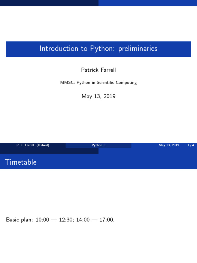 python (1) | PDF | Class (Computer Programming) | Parameter (Computer Programming)