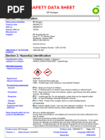 BP Unleaded Petrol Safety Data Sheet | PDF | Gasoline | Personal ...