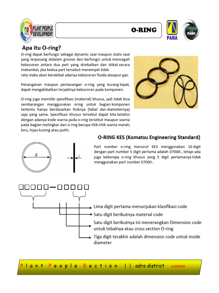 Buletin O-RING | PDF