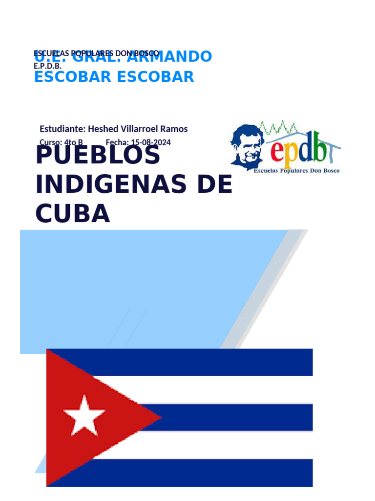 Pueblos Indigenas de Cuba | PDF | Colonización europea de las Américas ...