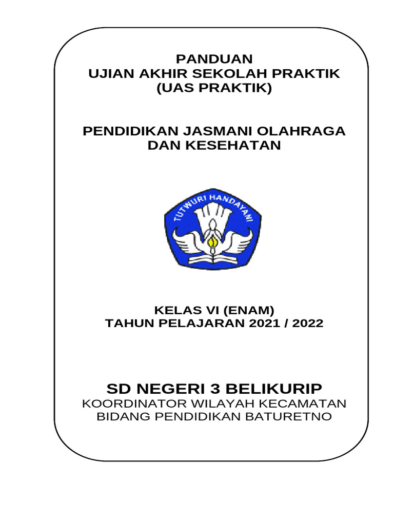 Ujian Praktik PJOK 2022 | PDF